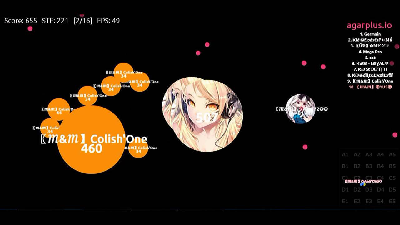 Agar.io| Skin GIF con Agar Plus v2 - YouTube