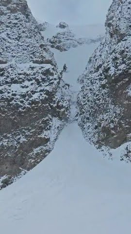Kirkwood - Heart Chute #ski #shorts - YouTube