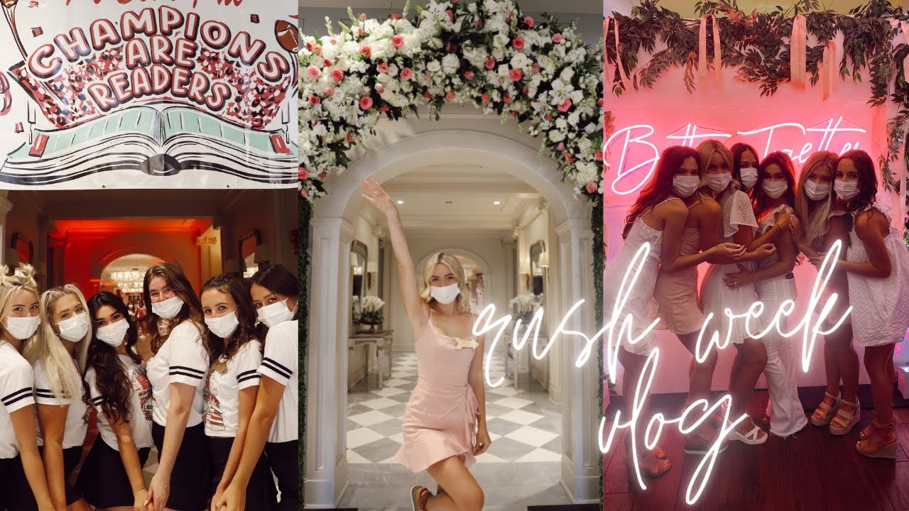 Rush Week Vlog | The University of Alabama - YouTube