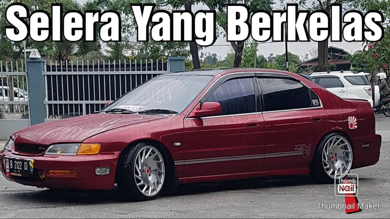40 Inspirasi Modifikasi Velg Mobil Accord Cielo Merah - YouTube