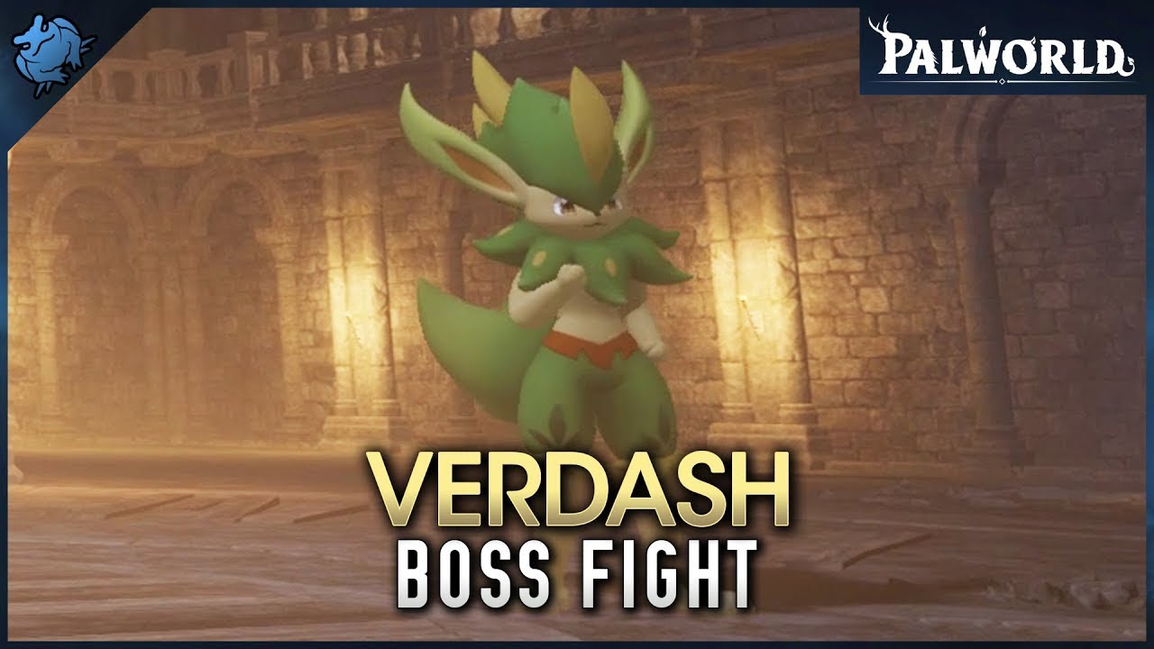 Palworld - Verdash Boss Fight - YouTube