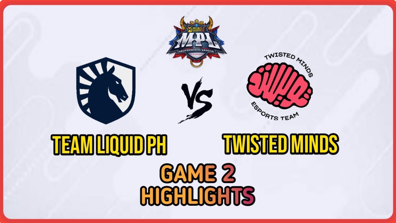 Twisted Mind Vs Team liquid ph - Game 2 [ Regular Season ] | Highlights ...