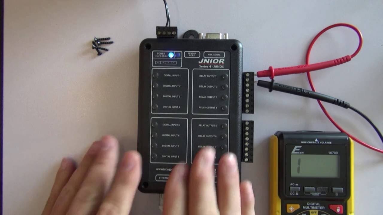 #2 Toggling JNIOR Relays - YouTube