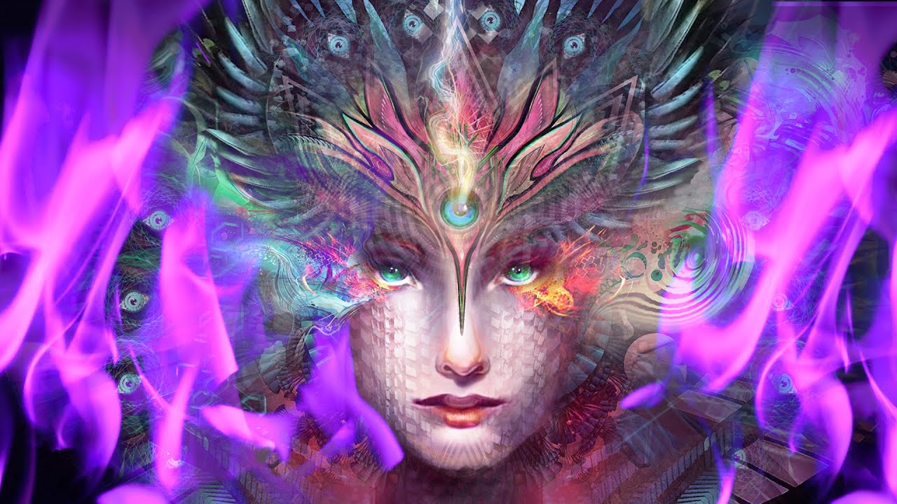 PURPLE FLAME. Opening 3rd Eye. Binaural frequencies|RELAX TREND 2021 ...
