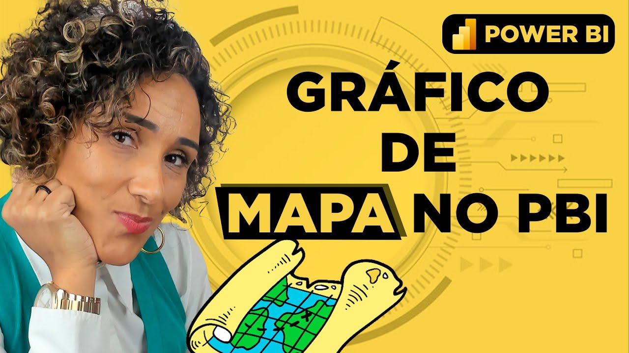 Como fazer um Gráfico de Mapa no Power BI - Passo a Passo - YouTube