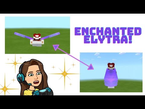How to make an ENCHANTED ELYTRA in Minecraft! - YouTube