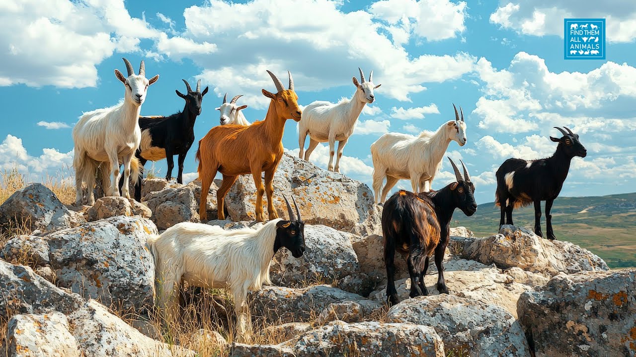 Experience SERENE Mountain Goats in Stunning Nature for Stress Relief ...