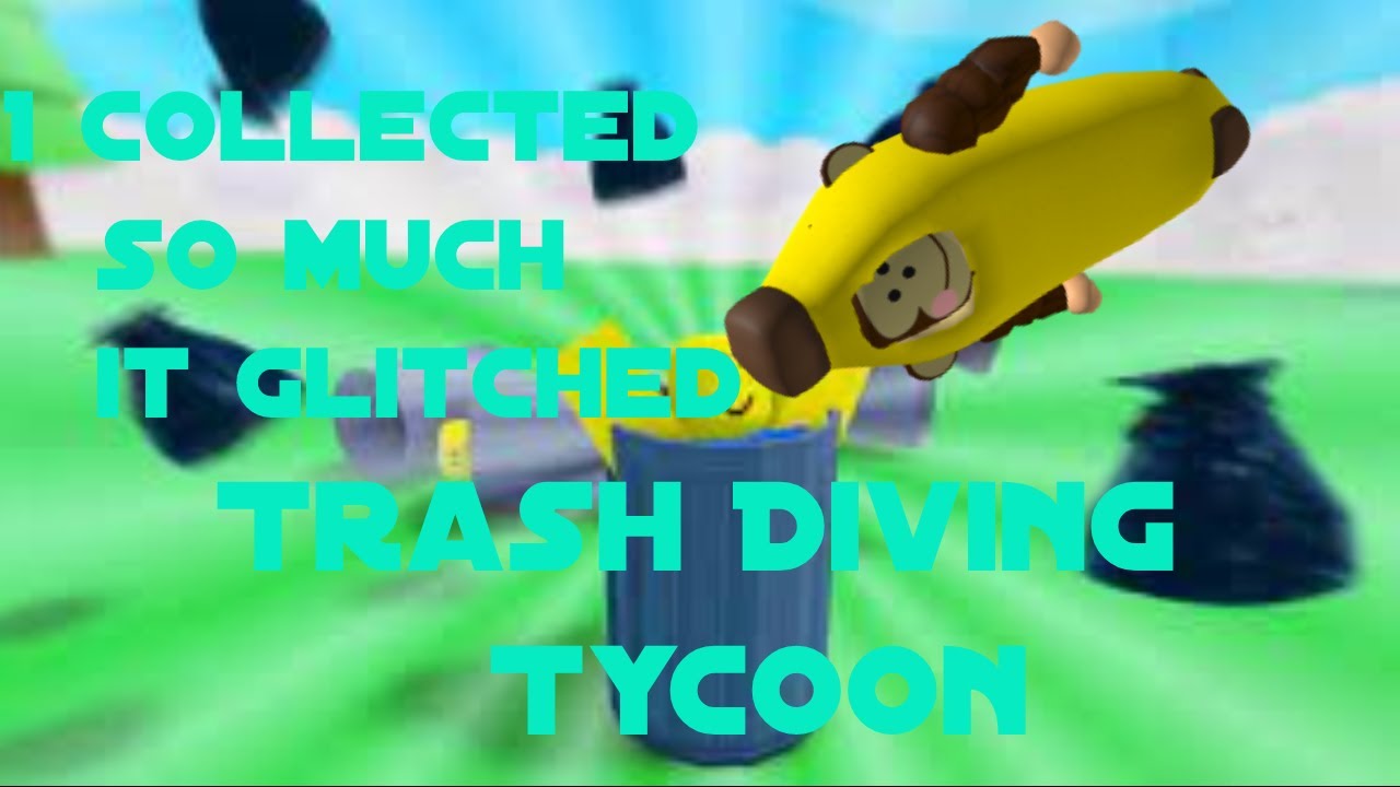 I Collected Trash In Roblox And This Happened...(Roblox Trash Diving ...