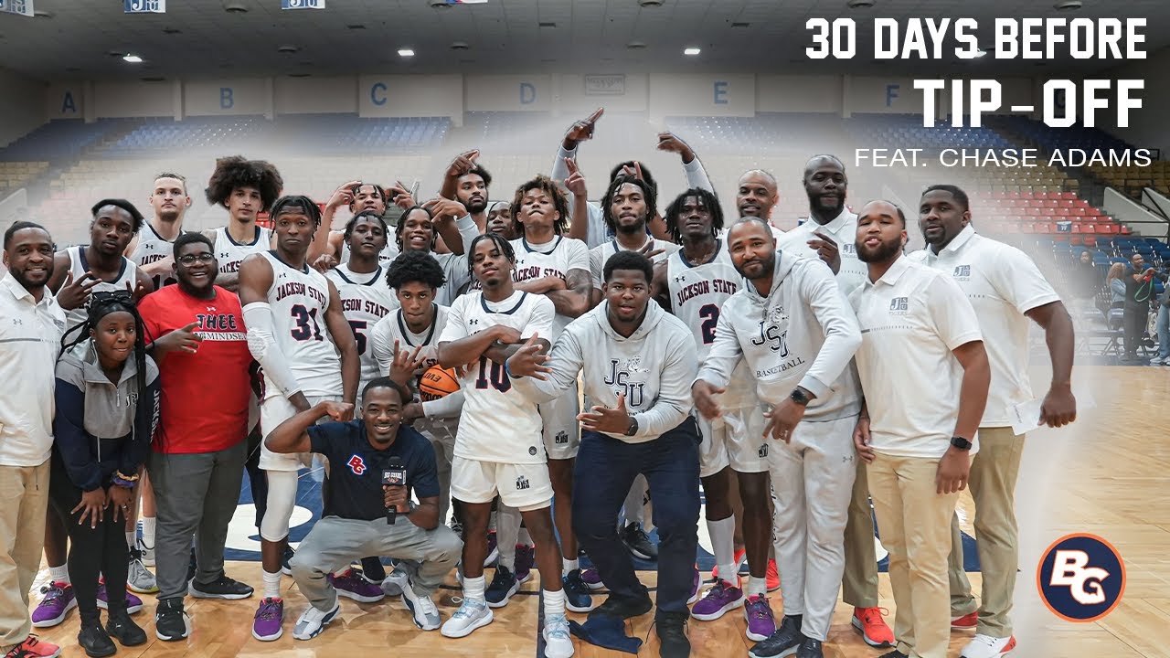 Chase Adams | 30 Days Before TipOff Ep7 | Jackson State - YouTube