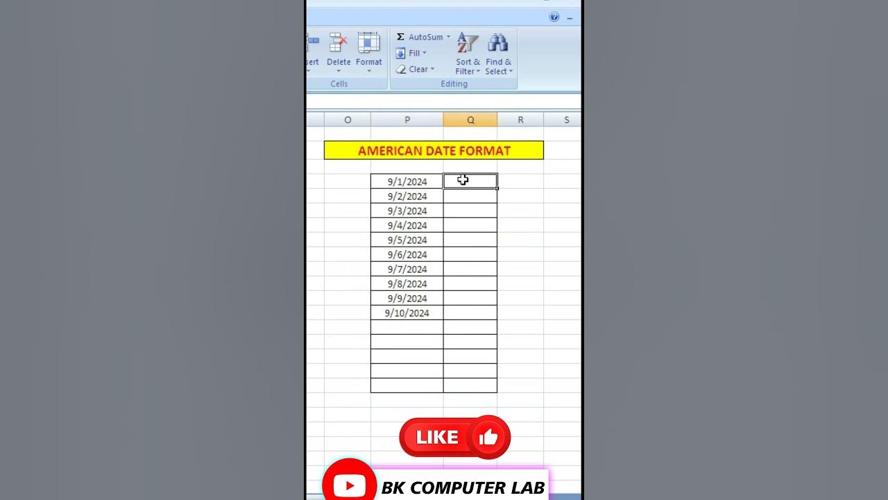 Text Formula in Ms Excel// How to Use Text Formula in Excel//@BKCOMPUTERLAB #excel #shorts # ...