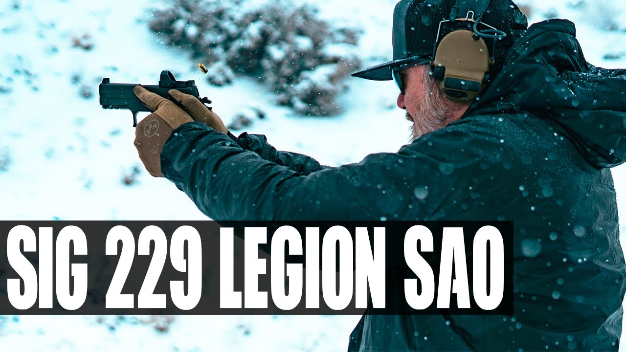 Sig Sauer 229 Legion SAO | A very bad ass pistol from Sig Sauer. - YouTube