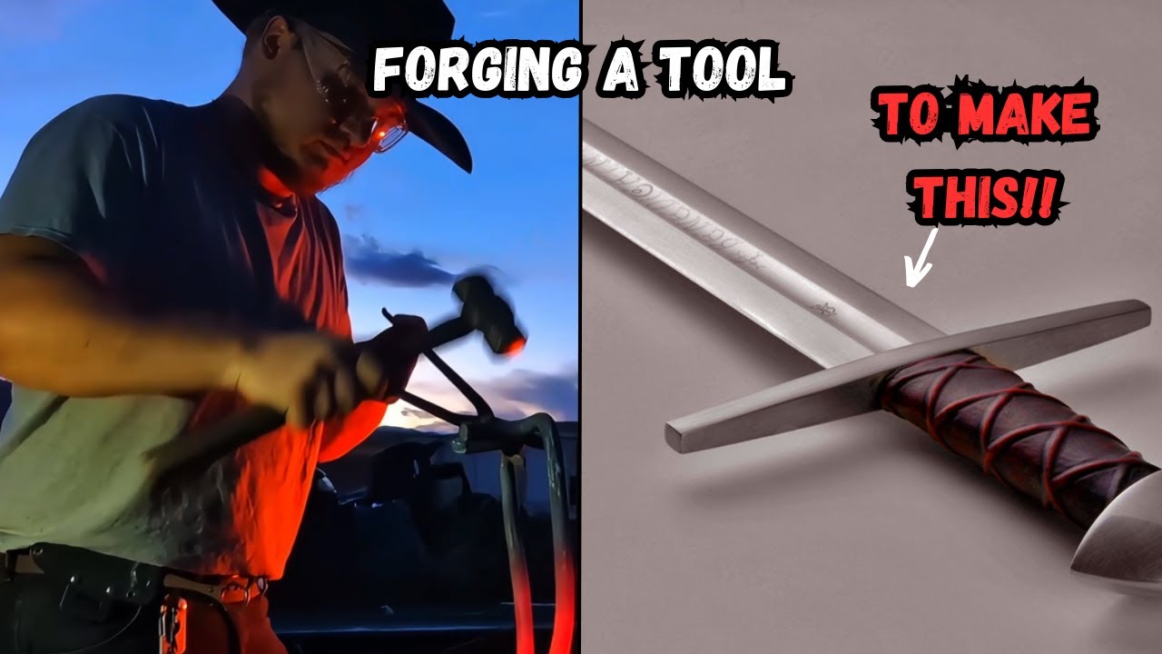 Making a Spring Fuller to make swords! - YouTube