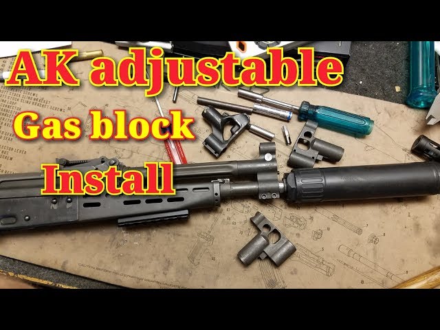 Ak 47 Gas Block Sight Combo