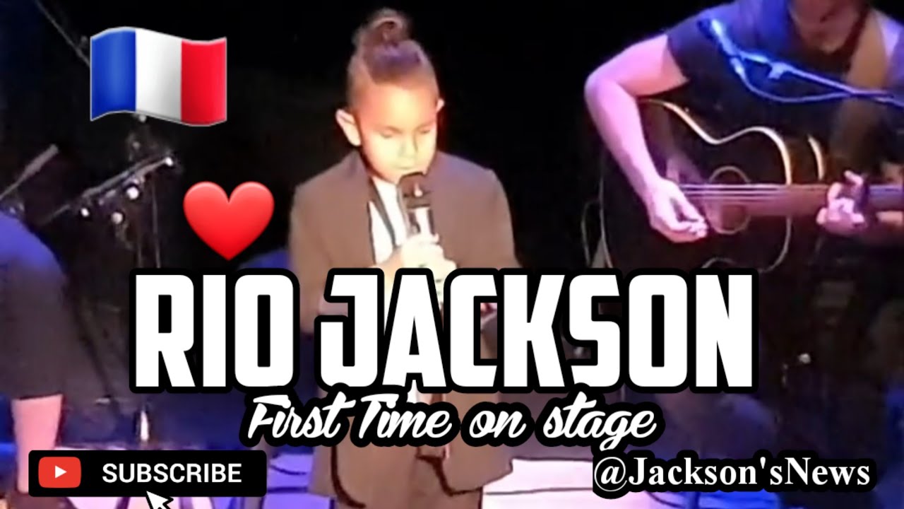 Rio Jackson sings for the first time 😃 - YouTube