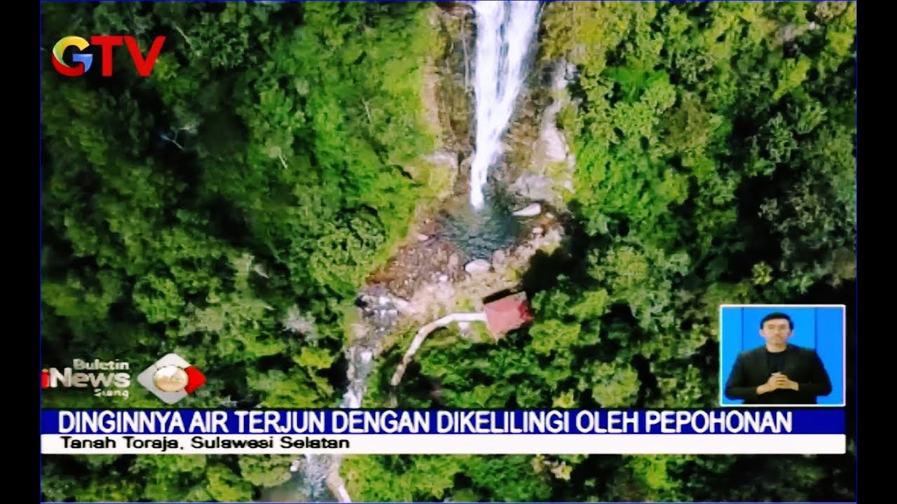 Indahnya Air Terjun Sarambu Assing yang Dikelilingi Pepohonan Lebat ...