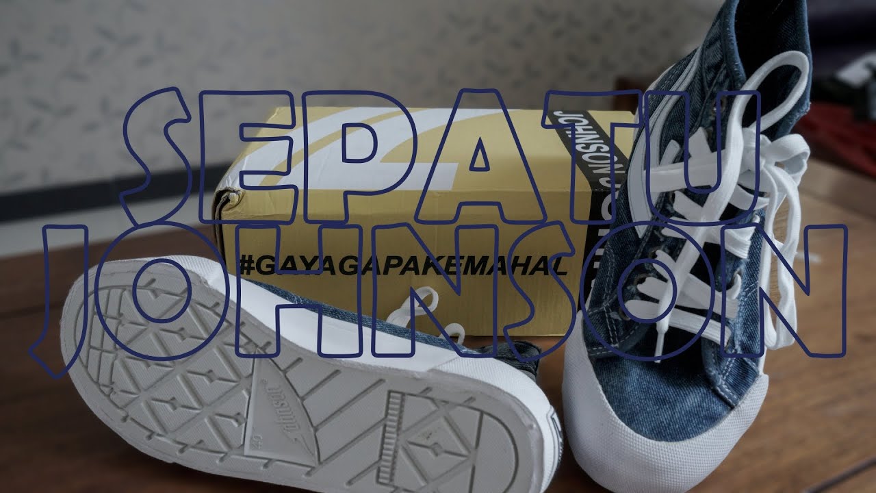 SEPATU JOHNSON HIGH CUT DENIM | Salah Satu Alternatif Sepatu Denim ...
