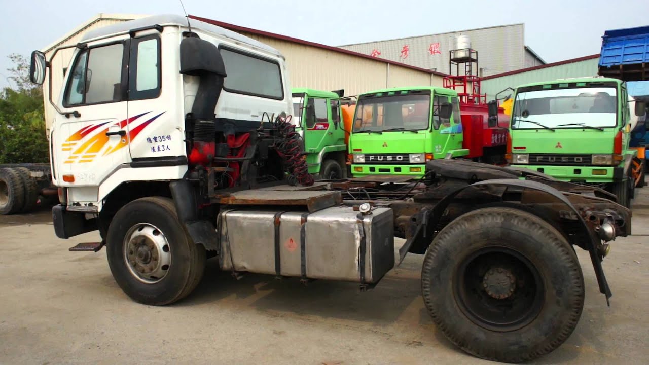 1993 NISSAN USED TRACTOR TRUCK 628-KR - YouTube