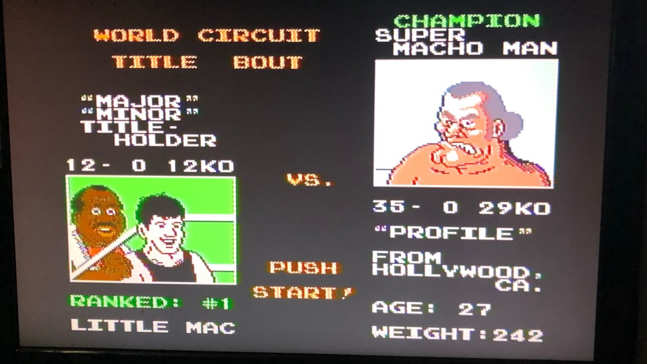 Mike Tyson’s Punch-out: Fight 13: Super Macho Man - YouTube