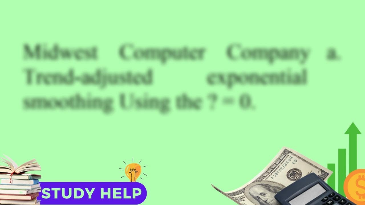 The Midwest Computer Company serves a large number of businesses in the ...