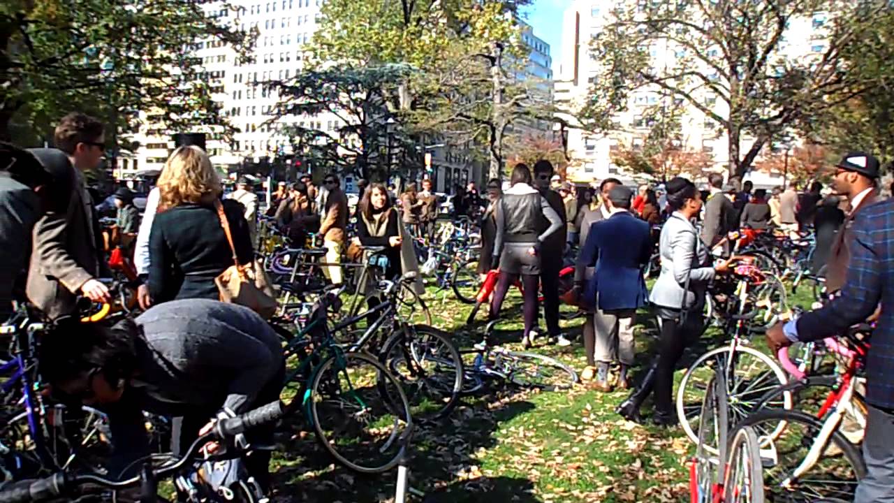 Tweed Ride DC 2013 - YouTube