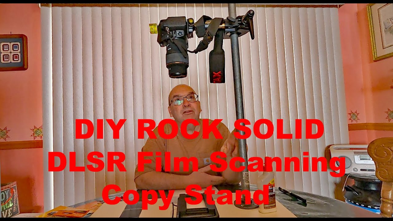 HEAVY DUTY DIY DSLR Film Scanning Setup That'll Hold Your CAMERA and ...