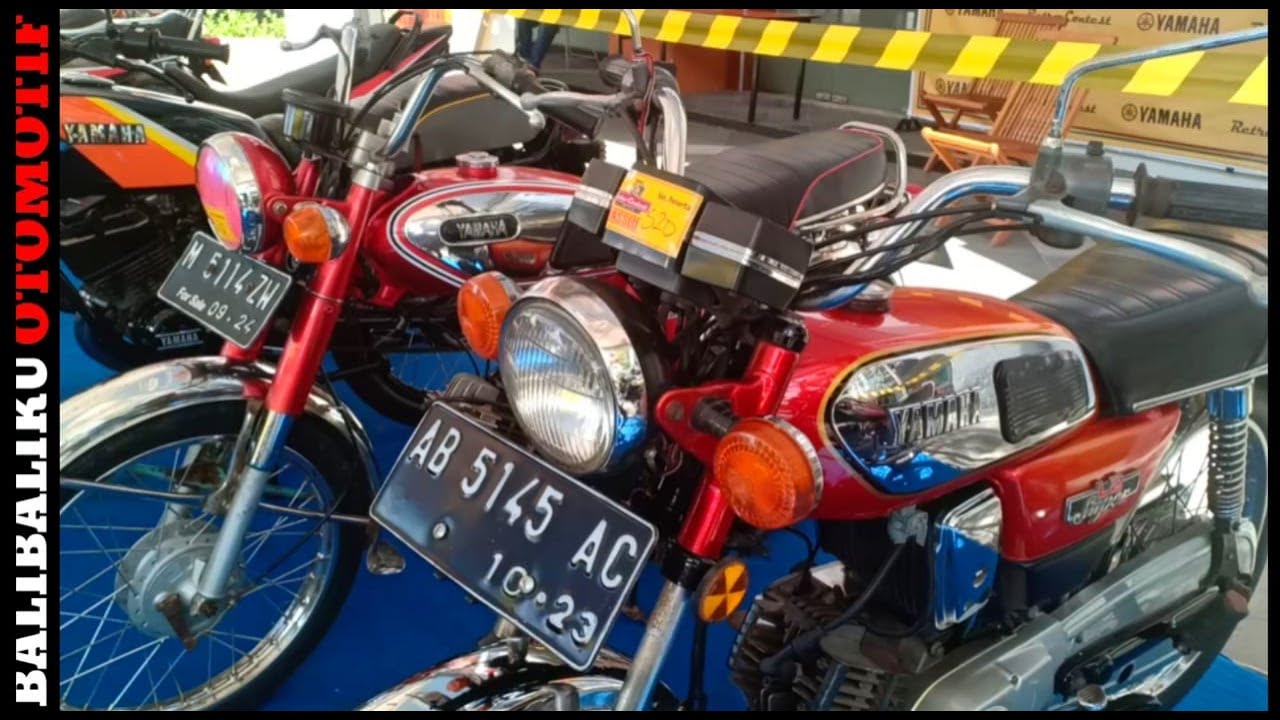 Kumpulan Motor Retro Yamaha | Yamaha Retro Contest - YouTube