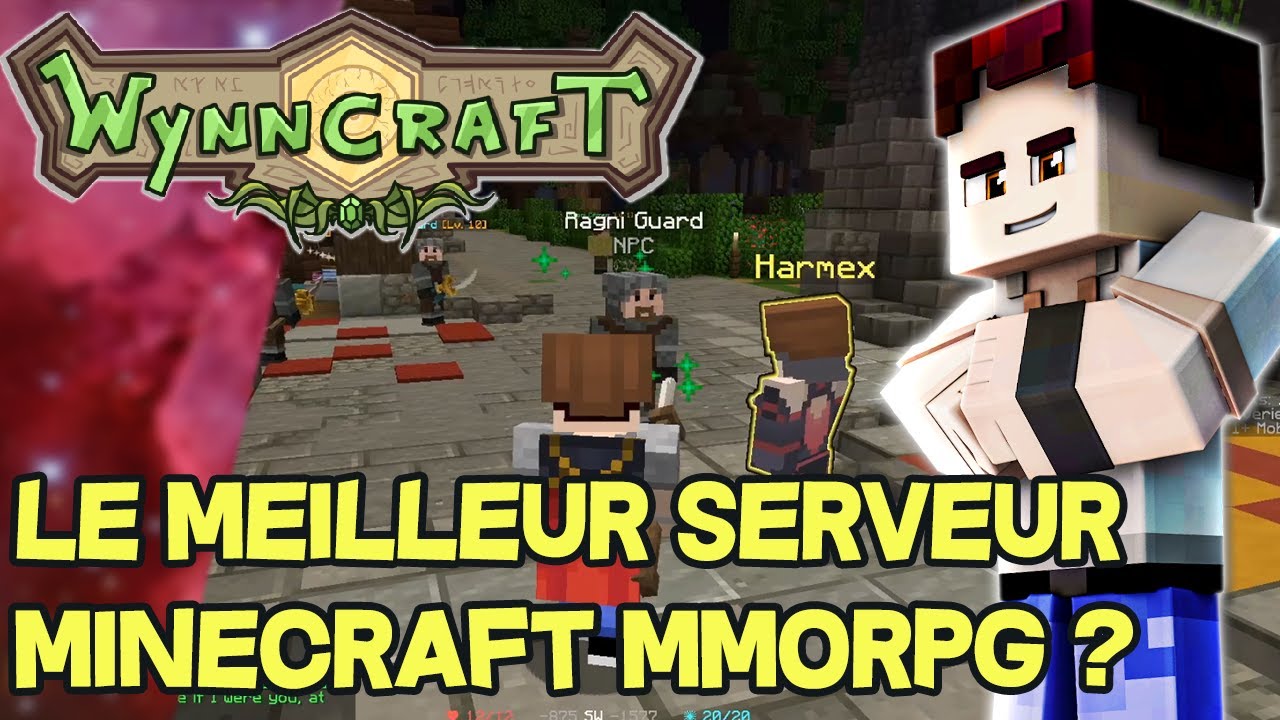 WYNNCRAFT, LE MEILLEUR SERVEUR MINECRAFT MMORPG ? / Wynncraft Épisode ...