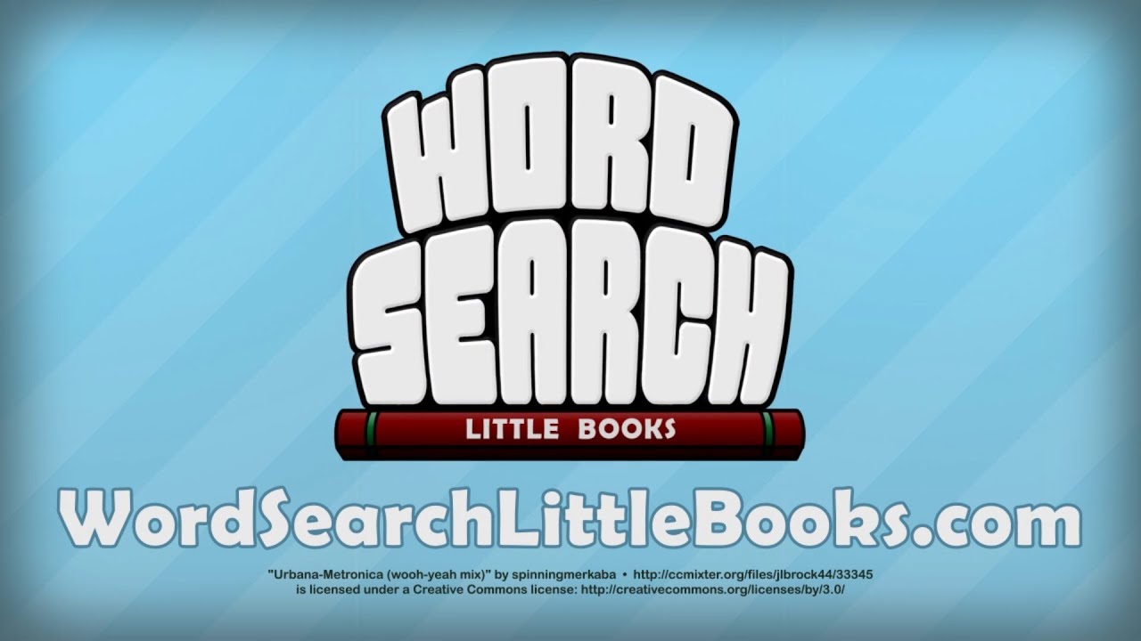 Word Search Little Books - Official Promo Video *Updated* - YouTube