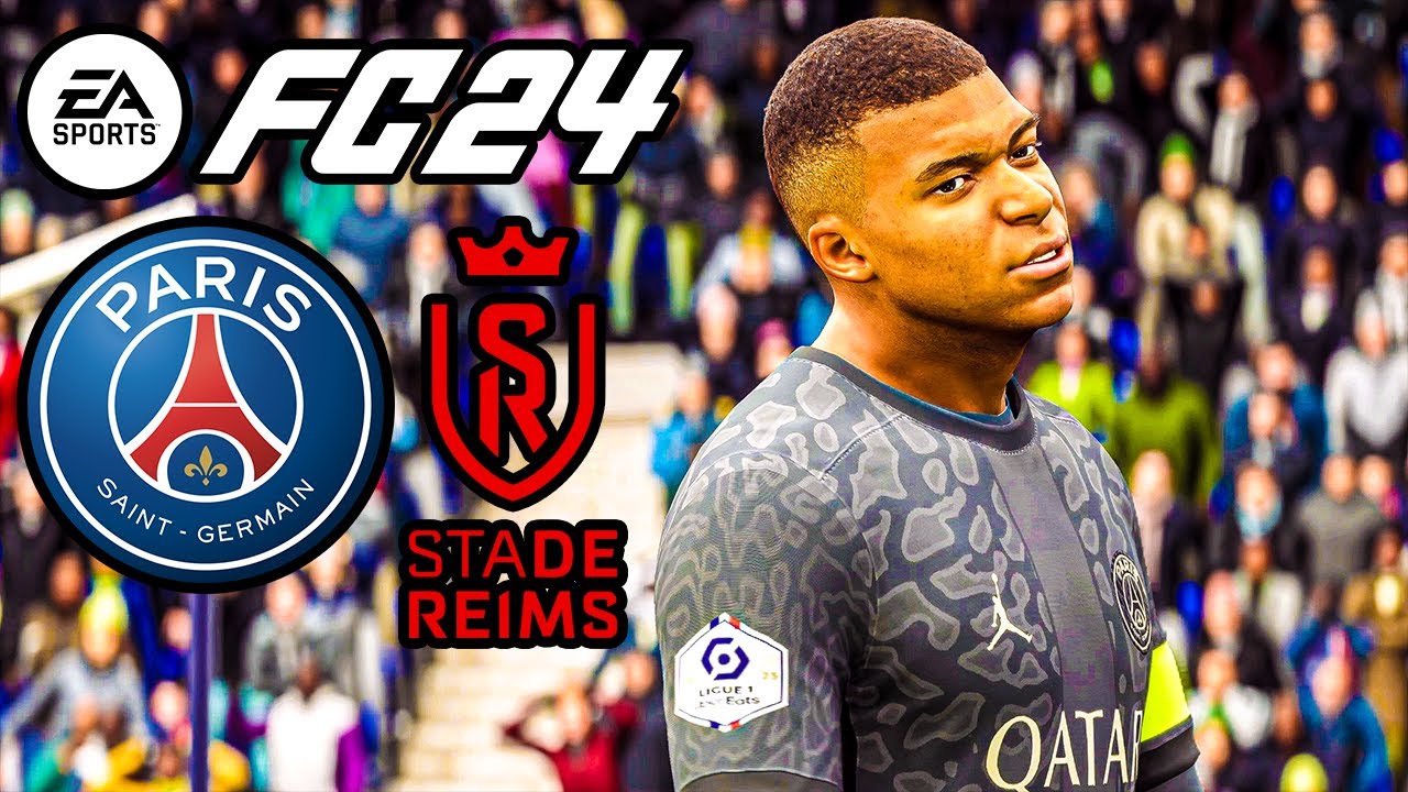 EA FC 24 PSG vs Stade de Reims | Ligue 1 | Difficulté Ultime - YouTube