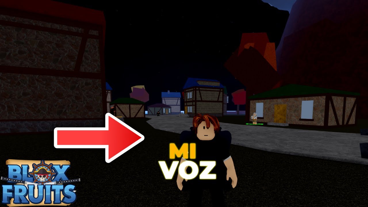 Blox Fruits en el pueblo magma | mi primer gameplay con mi voz - YouTube