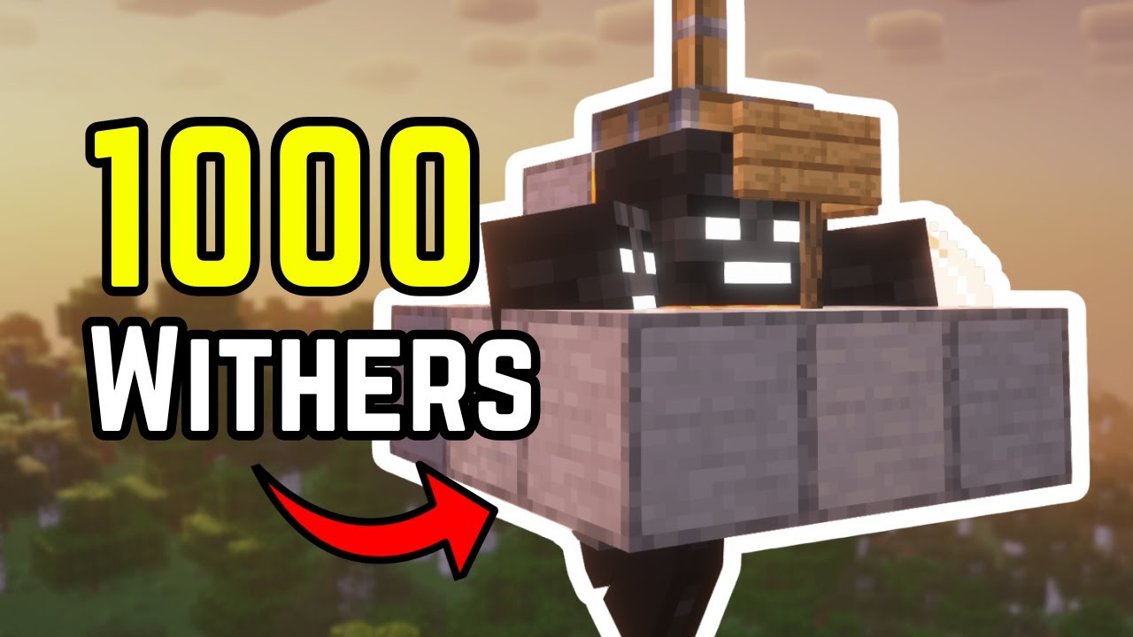1000 Withers vs 9 Stone - YouTube