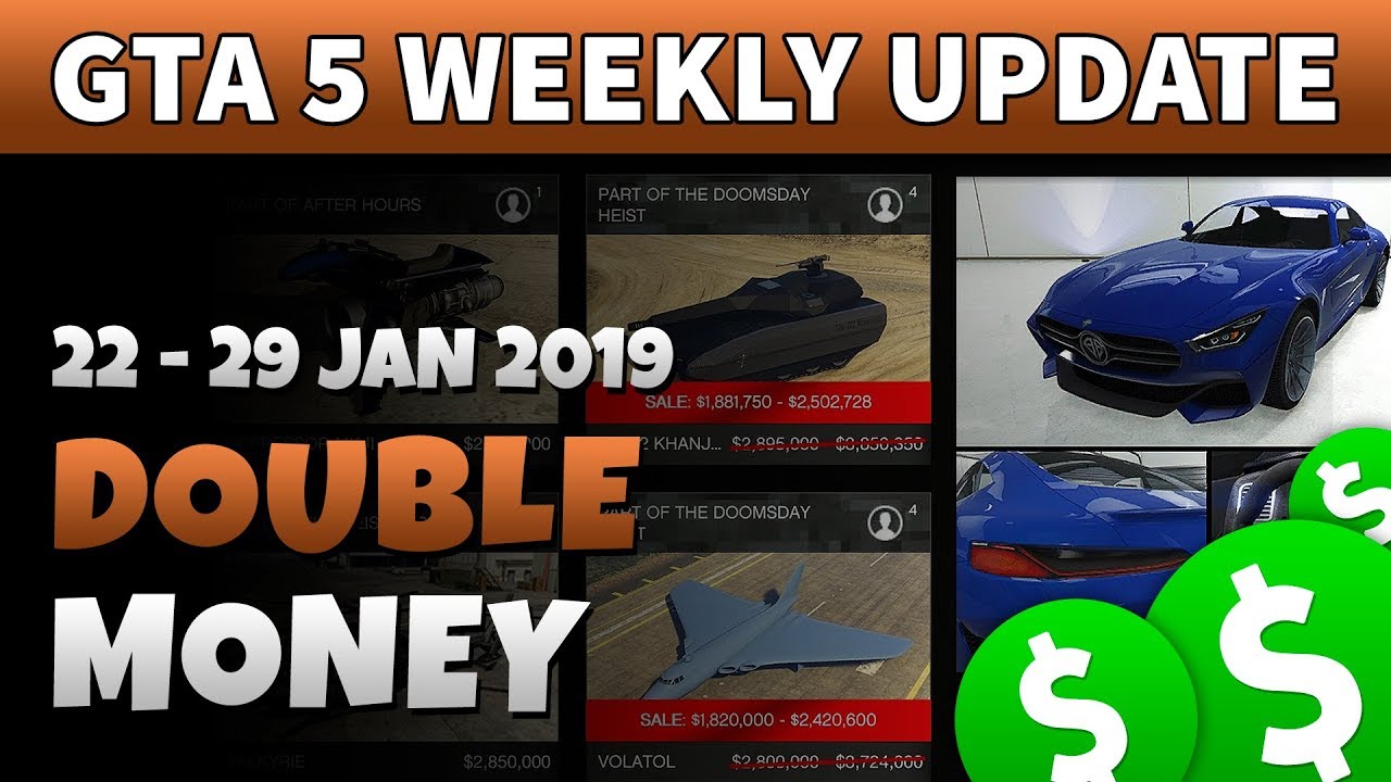 GTA 5 Weekly Double Money | GTA ONLINE BONUSES THIS WEEK (GTA 5 Weekly ...