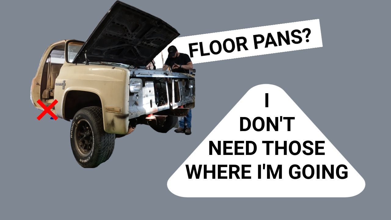 81 C10 Ep 6: Replacing Rocker Panel and Floor Pan - YouTube