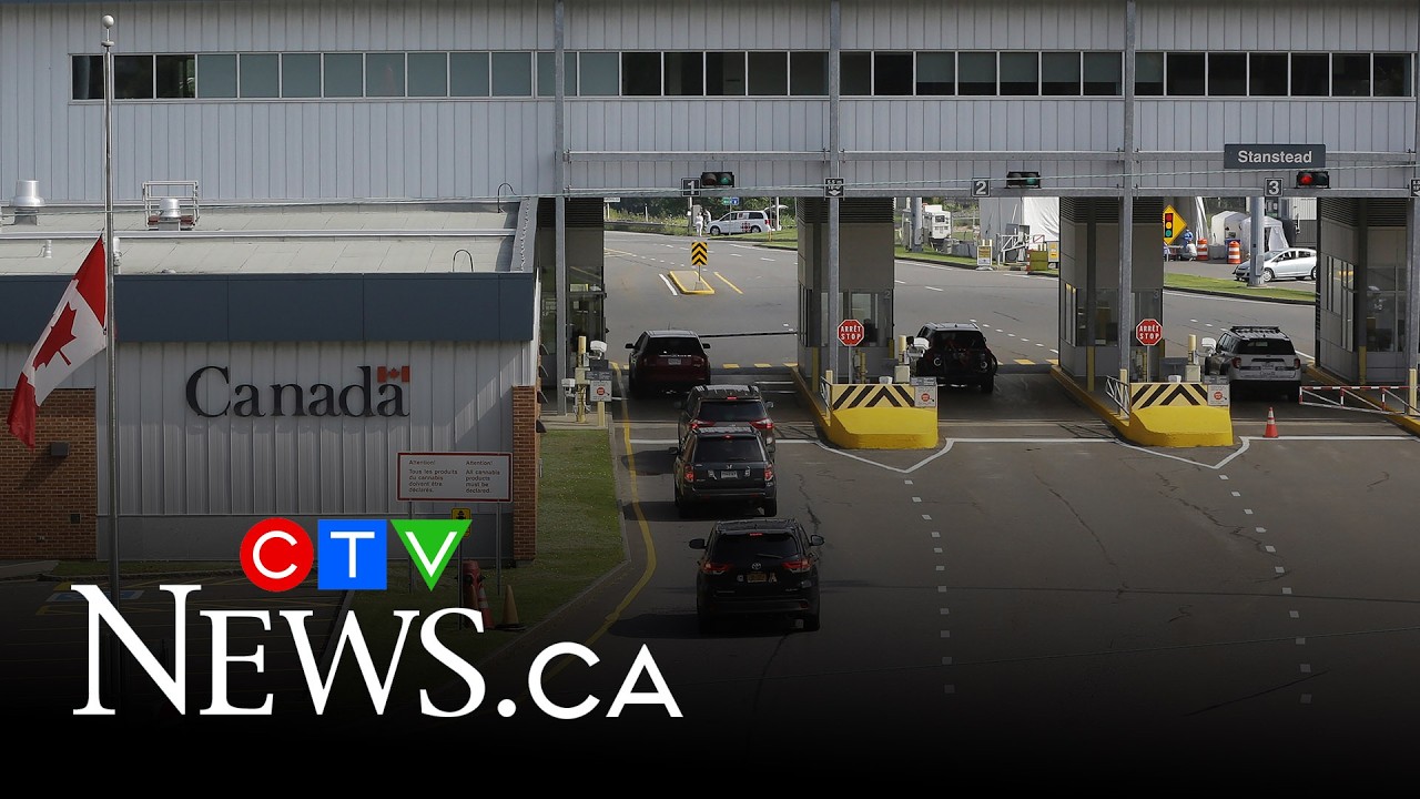 Increase of asylum seekers at Quebec border crossing - YouTube