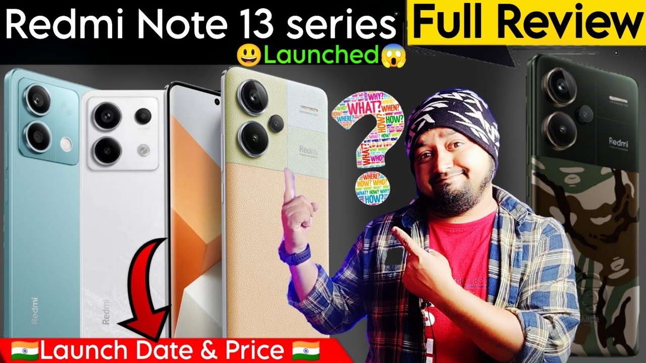 Redmi note 13 series first look, redmi note 13 pro plus india, redmi ...