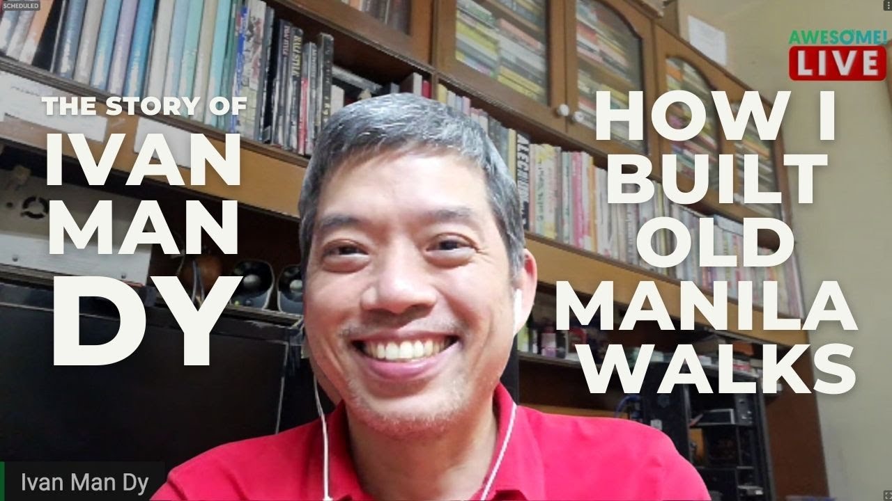 🔴 The Culinary Story of Ivan Man Dy: How I Built Old Manila Walks - YouTube