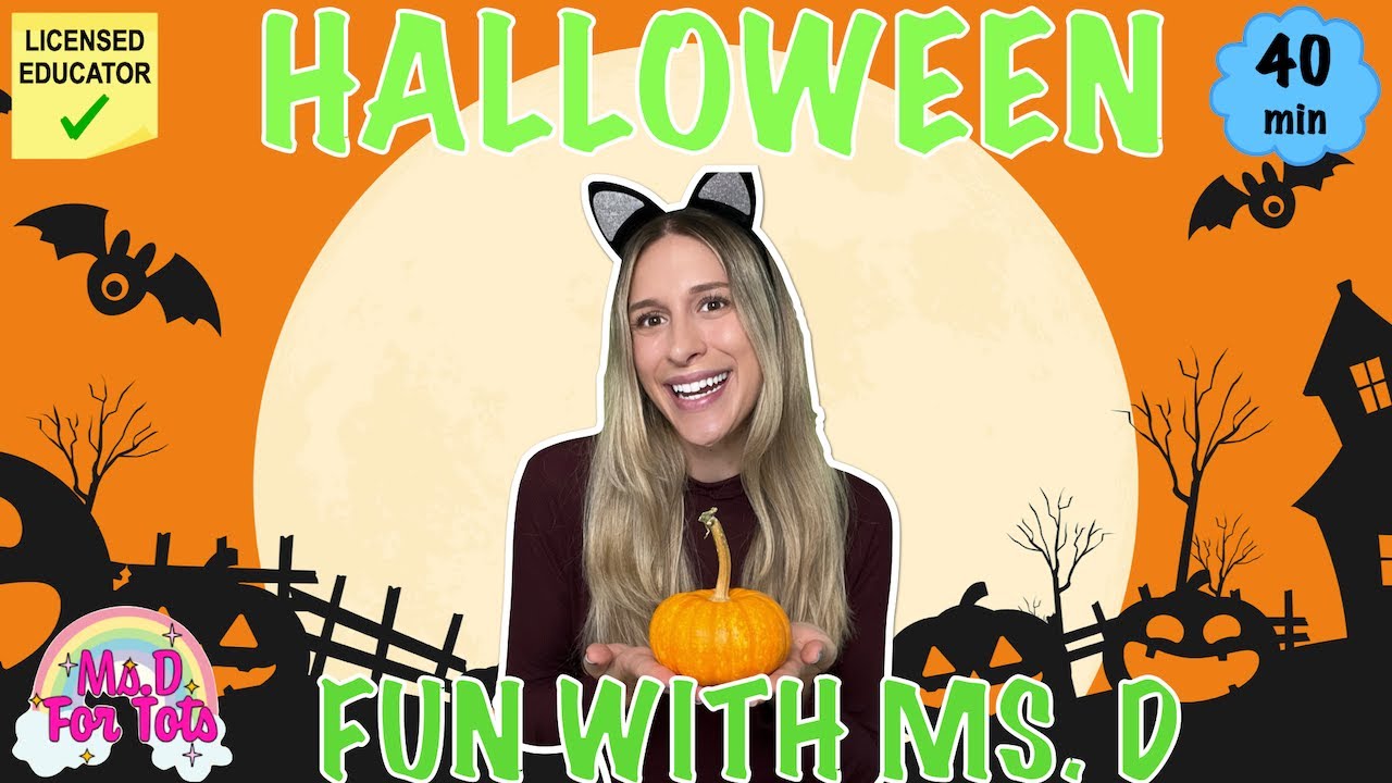 Toddler Learning Halloween Episode | Kids Halloween Music | Halloween ...