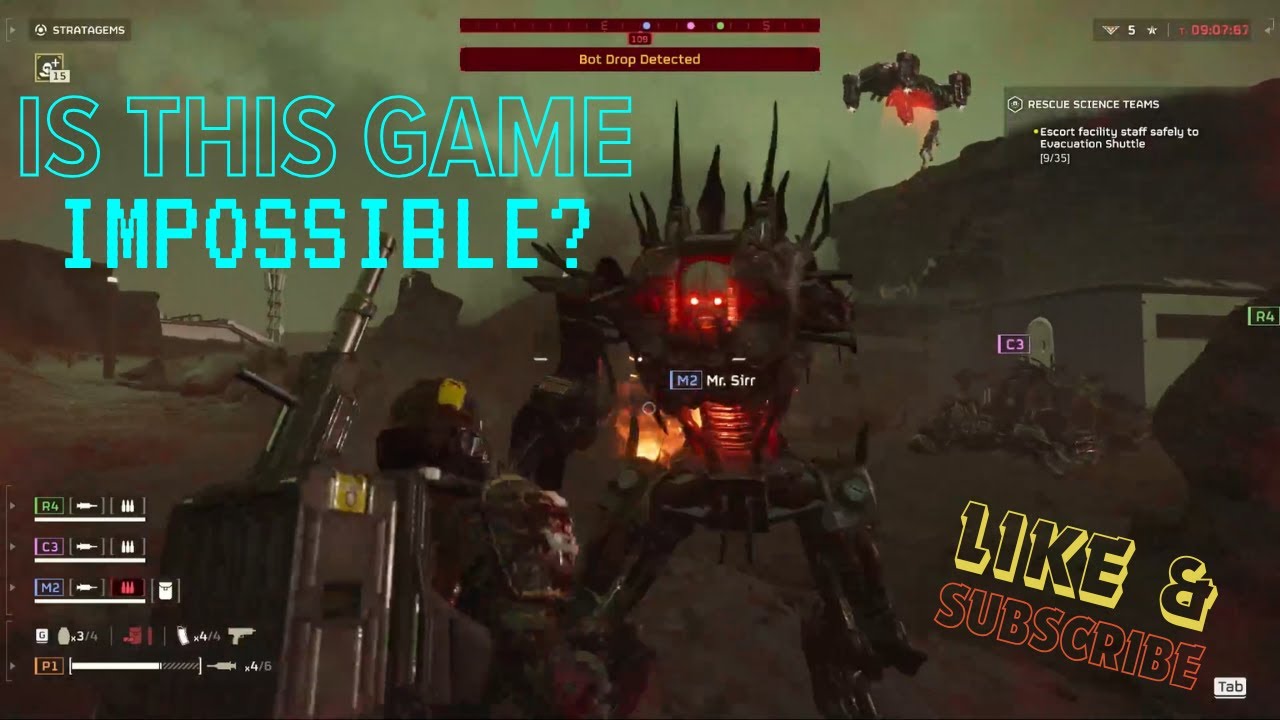 Is Helldivers 2 IMPOSSIBLE?! - YouTube