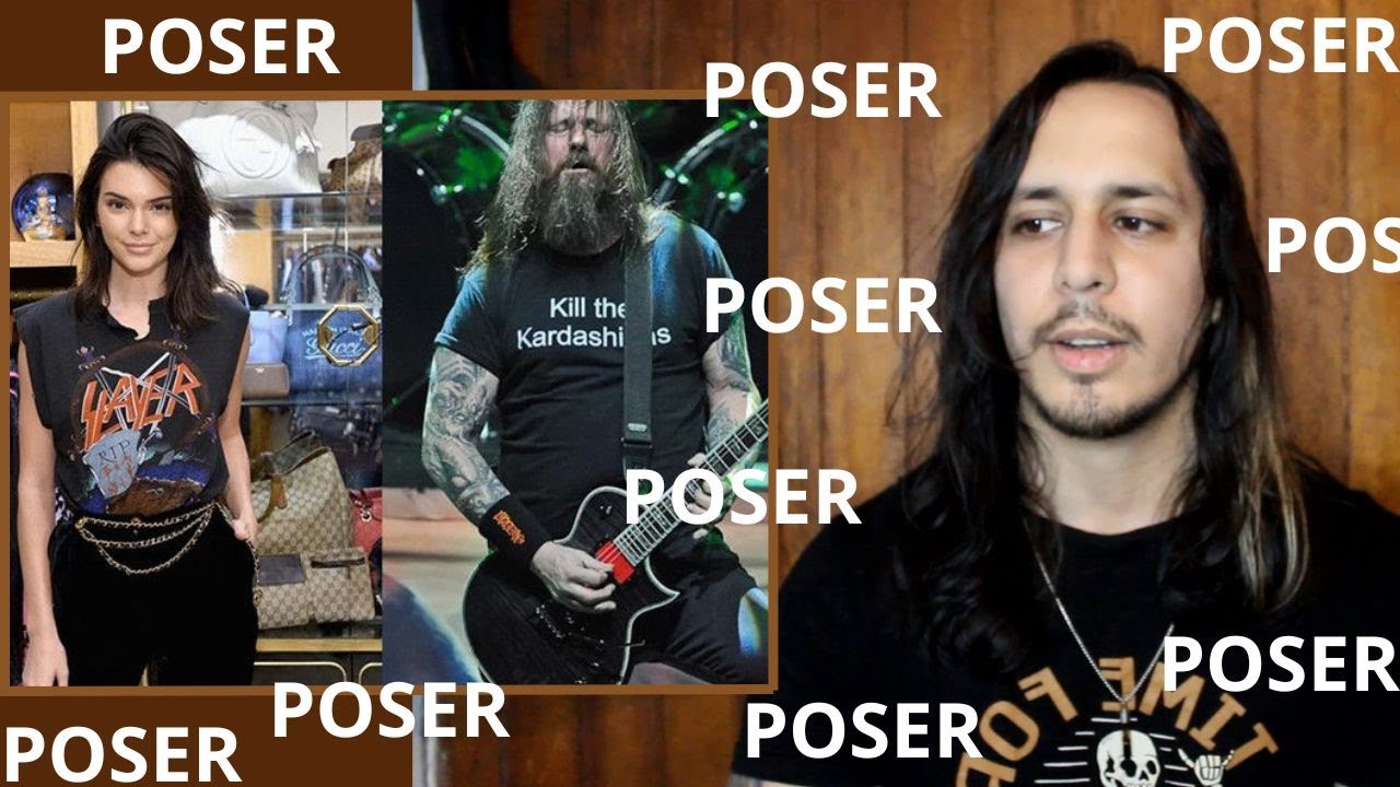 Los Metaleros que llaman "poser" a otros metaleros - YouTube