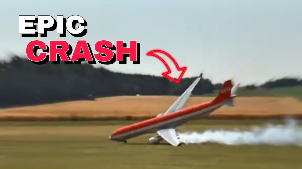 The Most BRUTAL RC Plane Crash Ever! (I'm Devastated) - YouTube