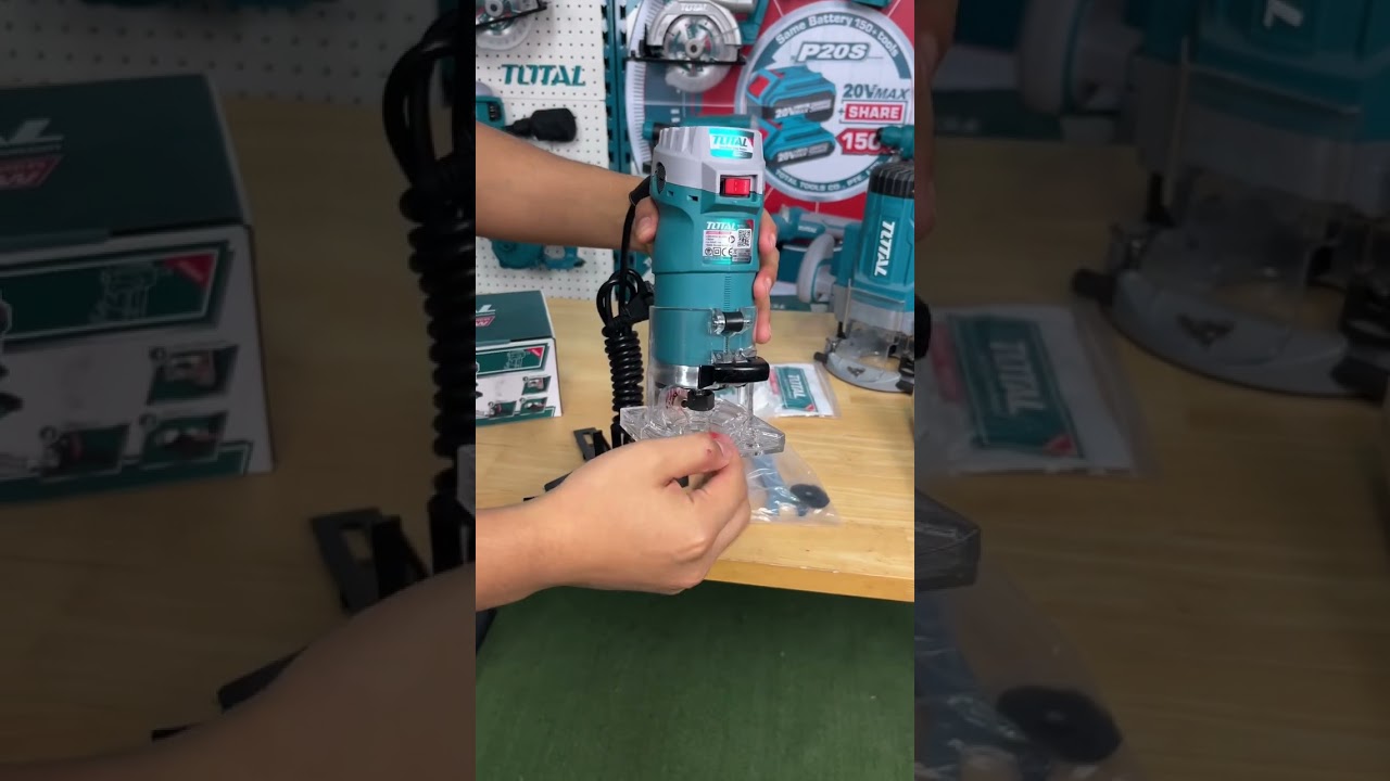 ROUTER de palma TOTAL 500w - YouTube