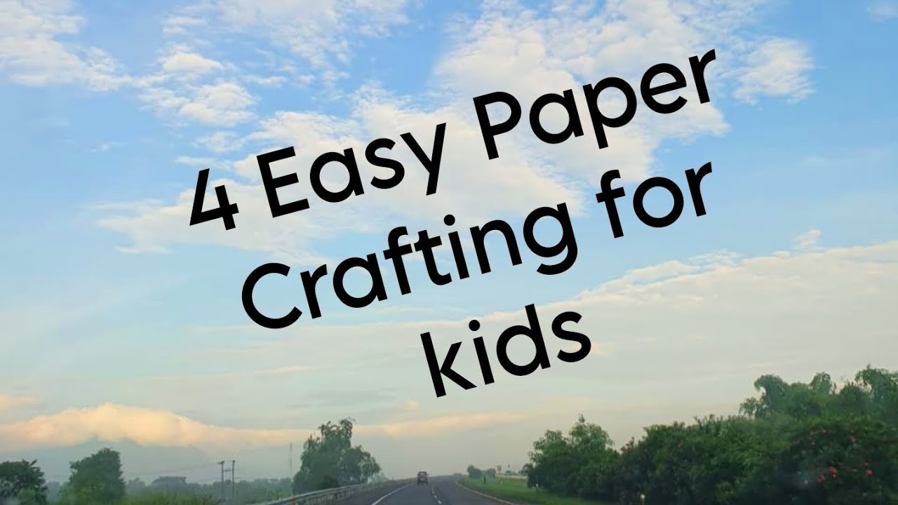 Ghar par paper Crafting kare with easy tips & tricks - YouTube