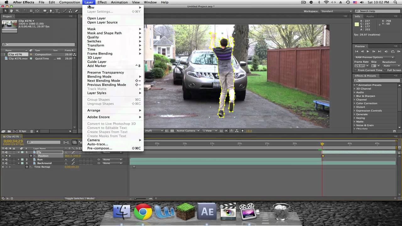 After Effects Flying Tutorial [Cs5] [HD] - YouTube