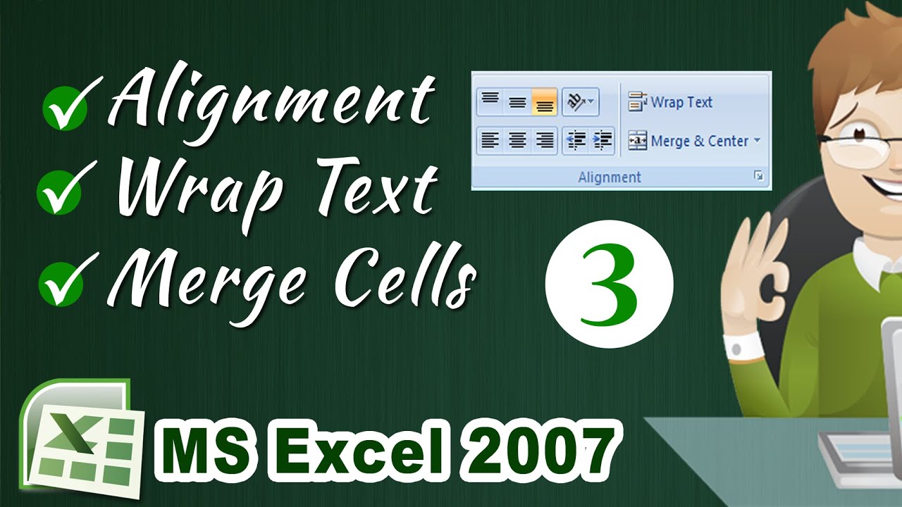 Alignment Wrap Text Merge Cells In MS Excel 2007 Shrink To Fit In Alignment Wrap Text Merge Cells In MS Excel 2007 Shrink To Fit In