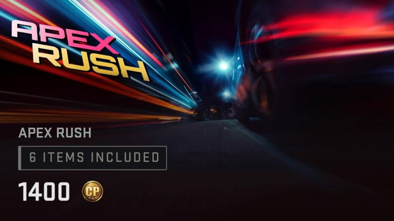 Apex Rush Blueprint Bundle+Vehicle Skins - YouTube