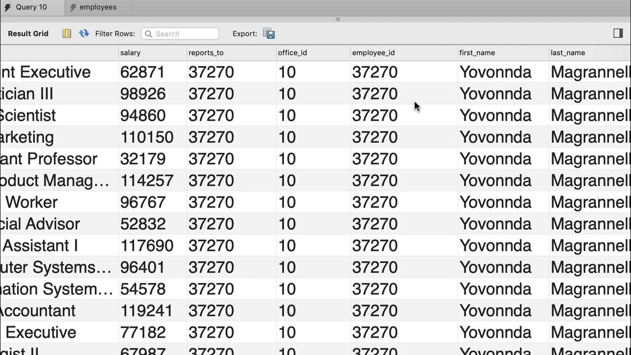 SQL #18 - Self Joins [By Mosh Hamedani] - YouTube