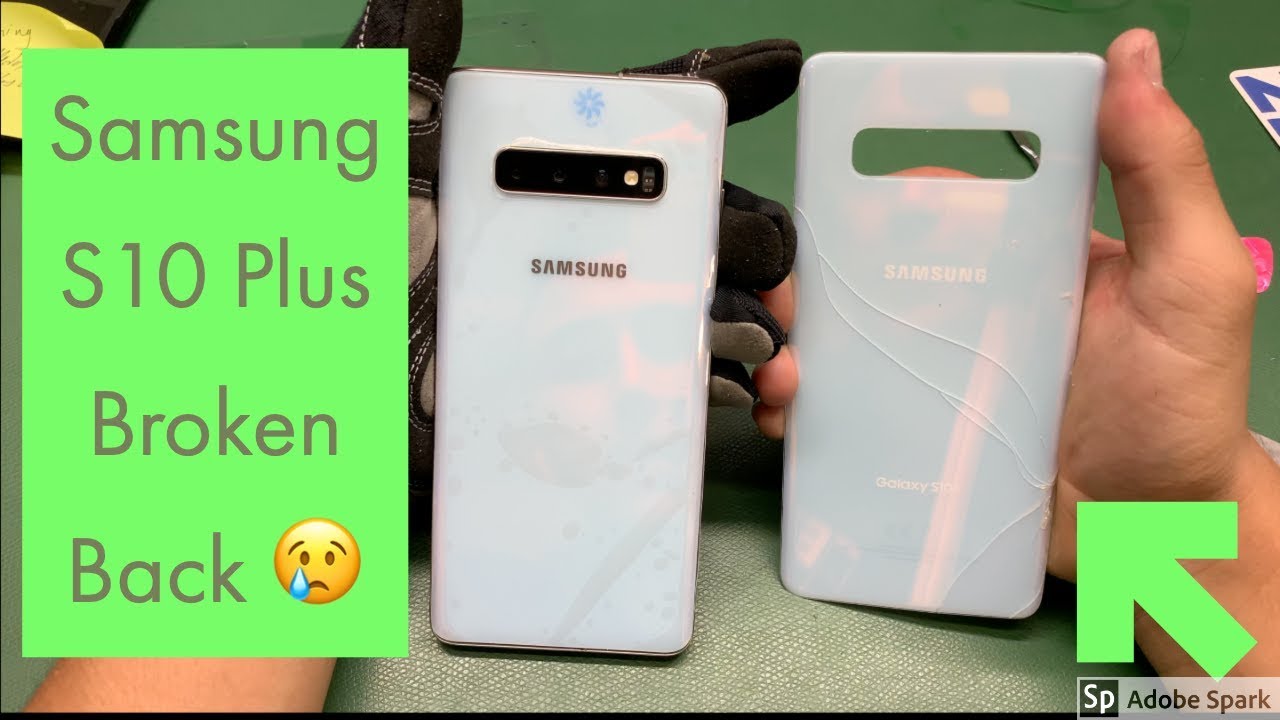 Samsung S10+ Backglass/Parte de atras S10+ - YouTube