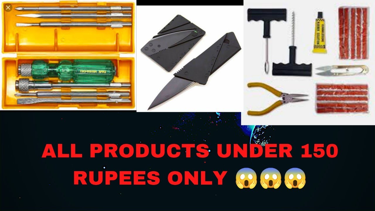 SCREW DRIVER SET , TUBELESS PUNCHAR KIT UNBOXING AND REVIEW - YouTube