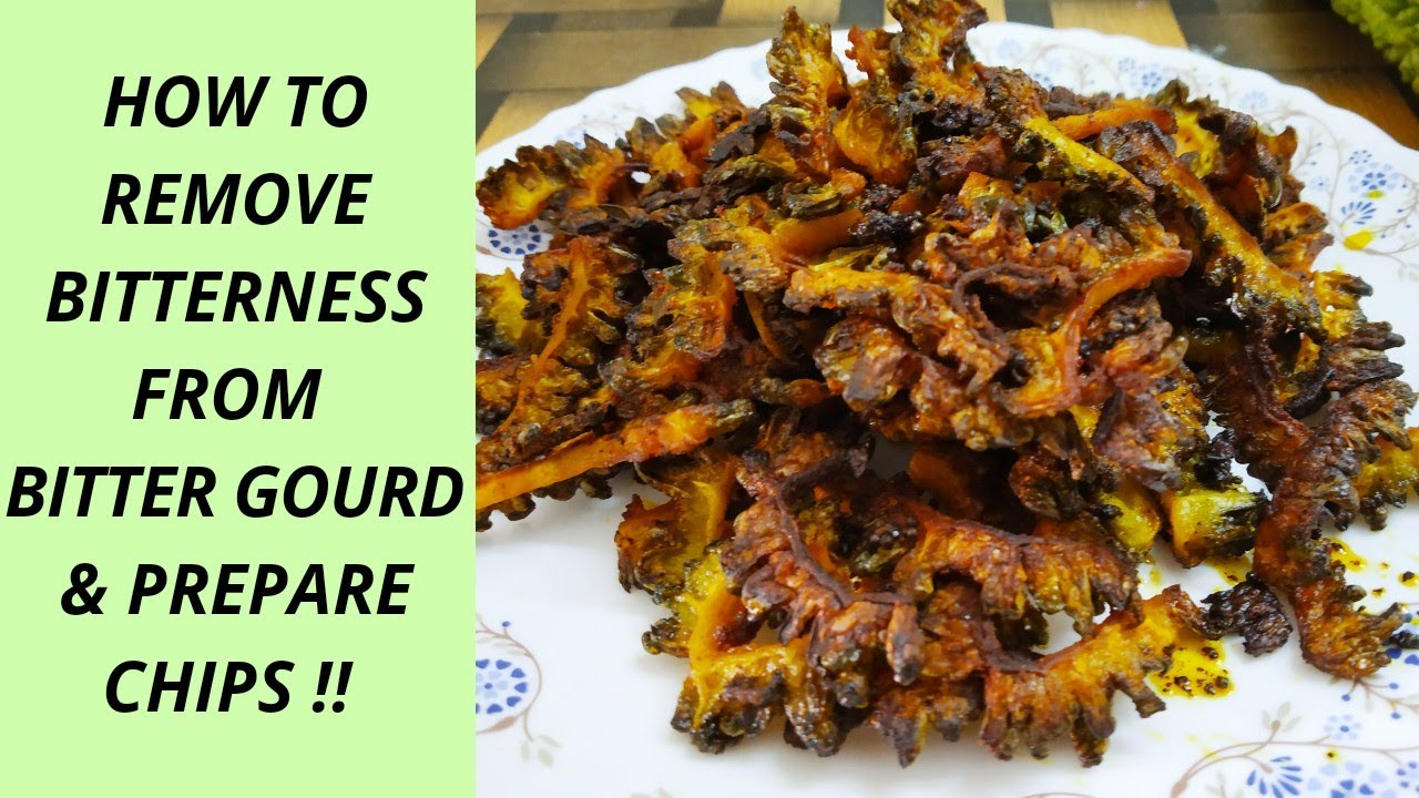பாகற்காய் சிப்ஸ் கசப்பே இல்லாமல்!! Bitter Gourd chips!! How to remove ...