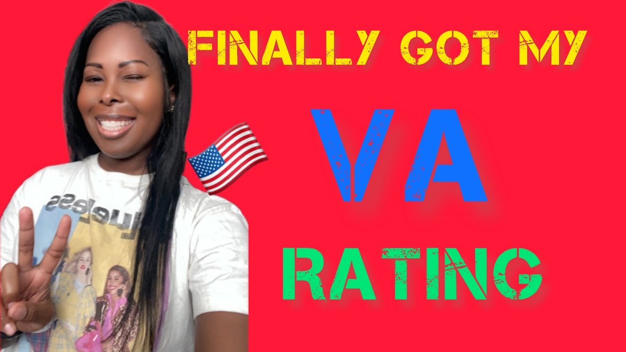 Finally got my VA RATING 🏿🇺🇸😜🫡 - YouTube
